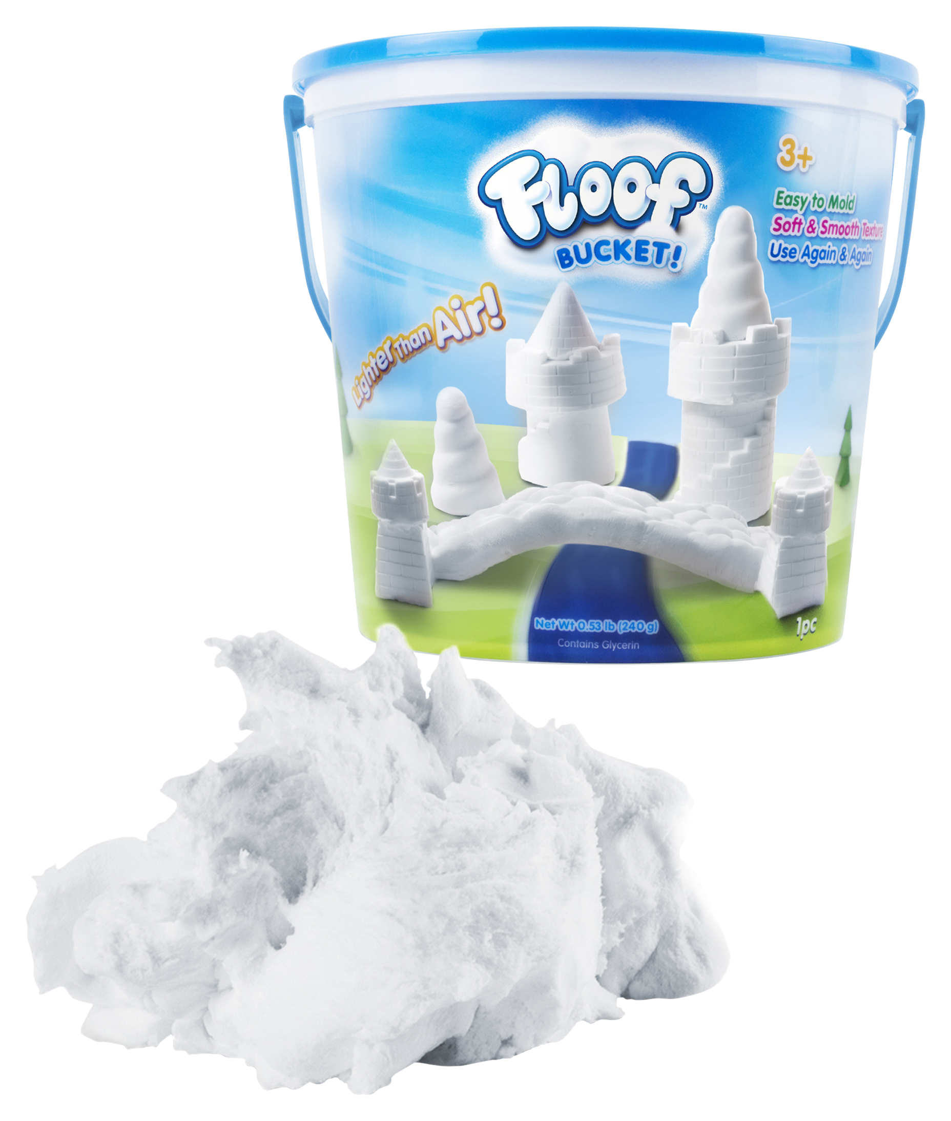 Floof Bucket of Reusable Modeling Clay | Bass Pro Shops